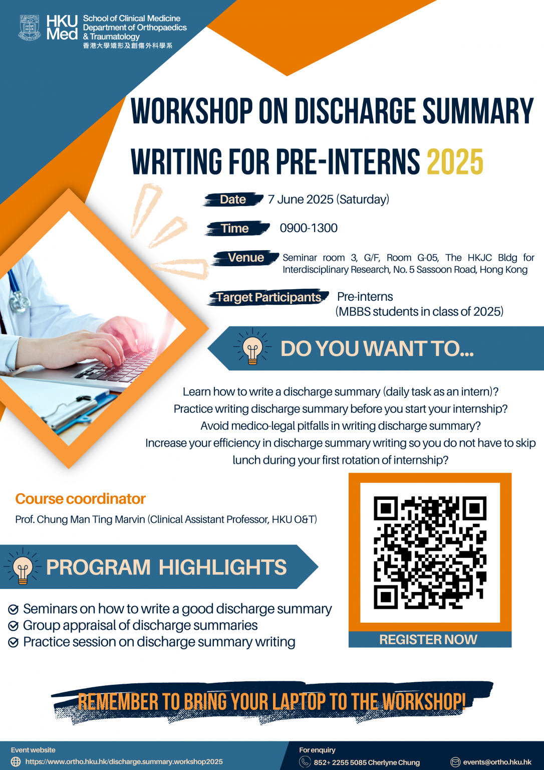 Department of Orthopaedics and Traumatology, The University of Hong ...