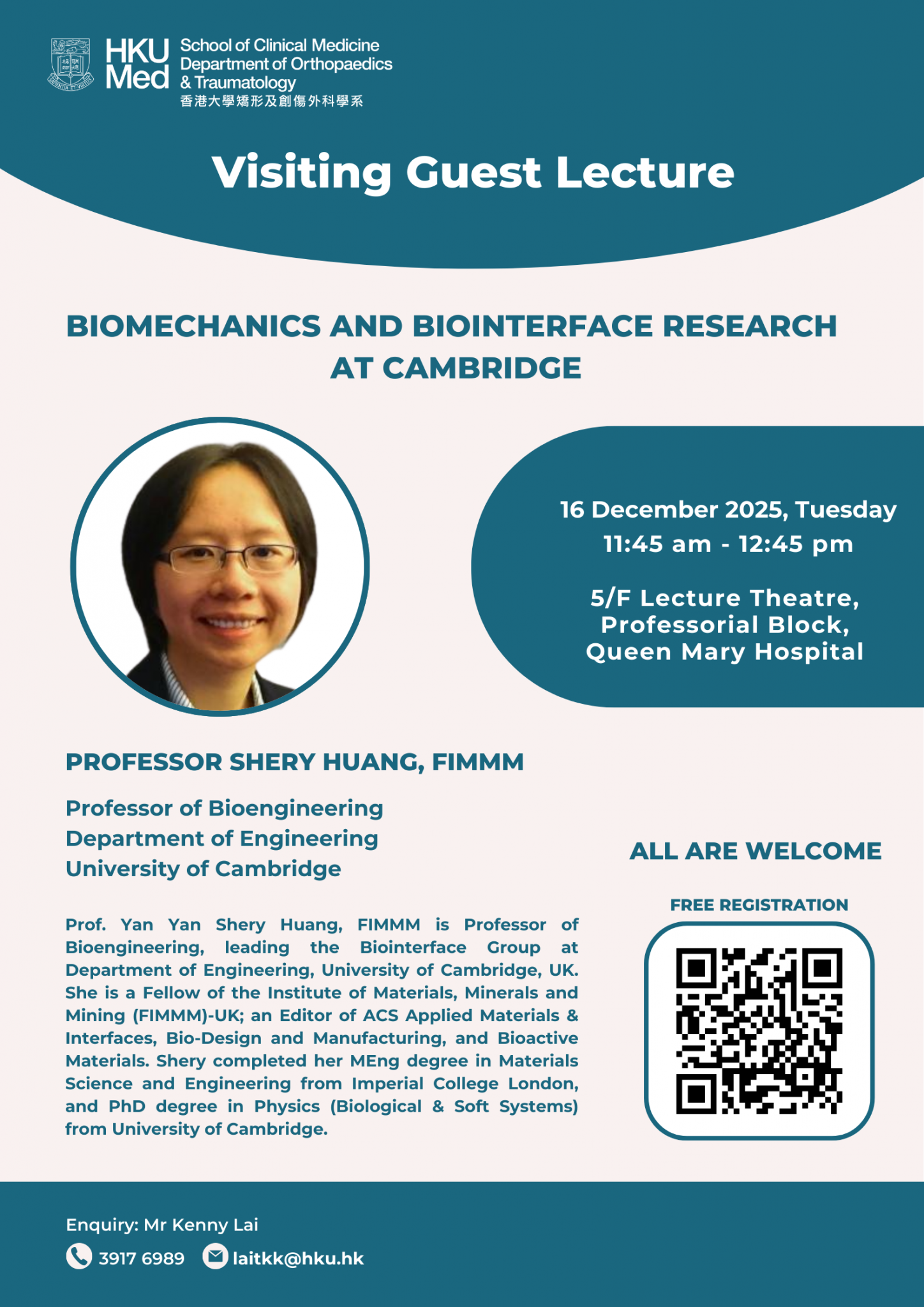 Department of Orthopaedics and Traumatology, The University of Hong ...